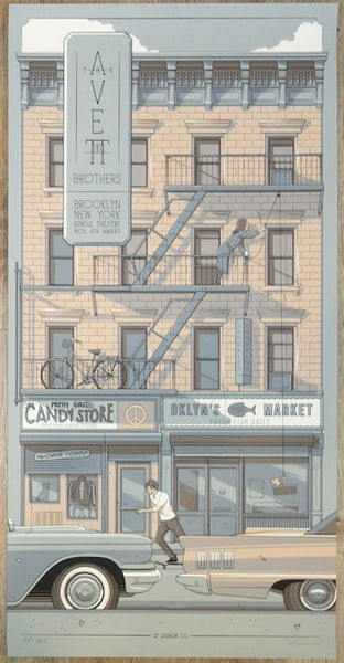 2022 The Avett Brothers - Brooklyn II Silkscreen Concert Poster by Cha ...