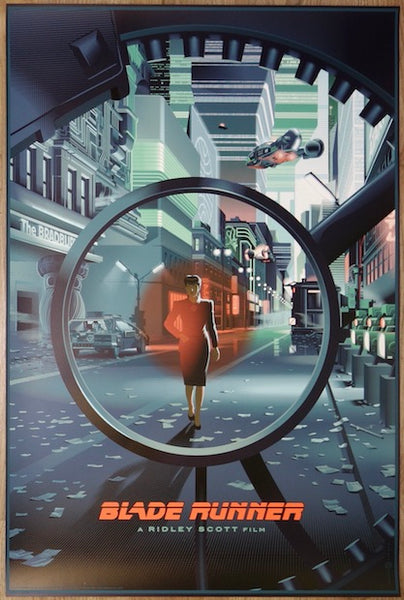 2023 Blade Runner - No Expectations Boulevard Silkscreen Movie Poster ...