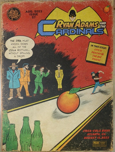 2023 Ryan Adams & the Cardinals - Atlanta Concert Poster by Howie Noel ...