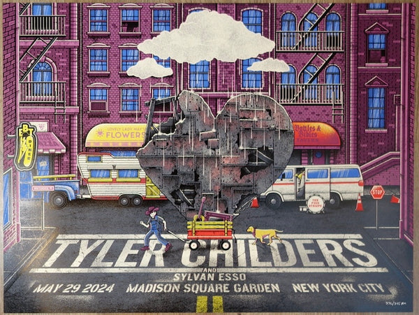 2024 Tyler Childers - NYC I Silkscreen Concert Poster by Kory McGeehan ...