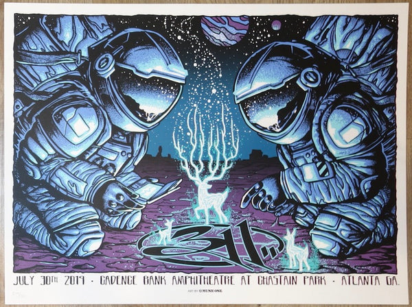 2019 311 - Atlanta Silkscreen Concert Poster by Munk One | JoJo's Posters