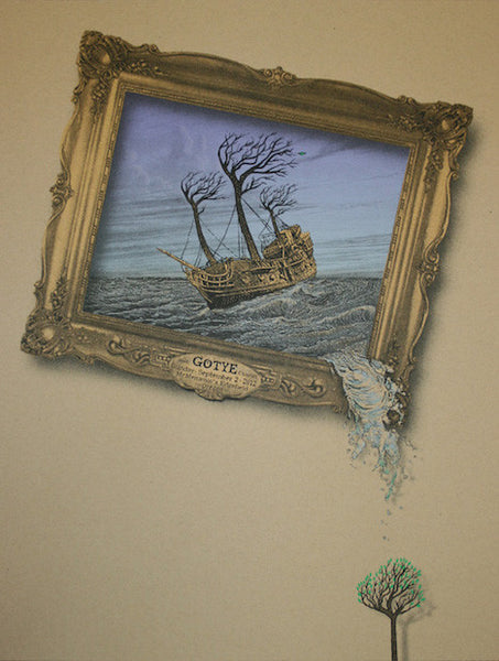 2012 Gotye - Kraft Variant Silkscreen Concert Poster by Emek | JoJo's ...