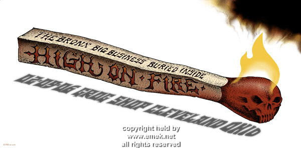 2006 High on Fire - Unburned Silkscreen Concert Poster by Emek | JoJo's ...