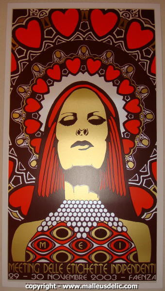 2003 MEI - Silkscreen Event Poster by Malleus | JoJo's Posters