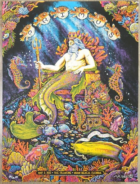 2022 Primus - Miami Silkscreen Concert Poster by Nathaniel Deas | JoJo ...