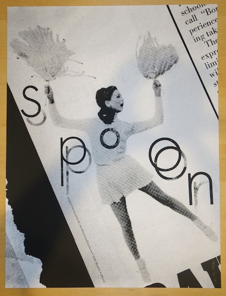 2014 Spoon - Ithaca Concert Poster by Nate Duval | JoJo's Posters