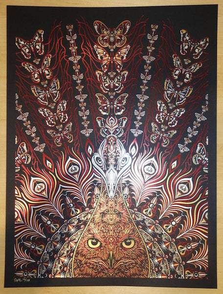 2015 Strange Attraction 2 - Red Foil Stamped Lithograph Poster by Todd ...