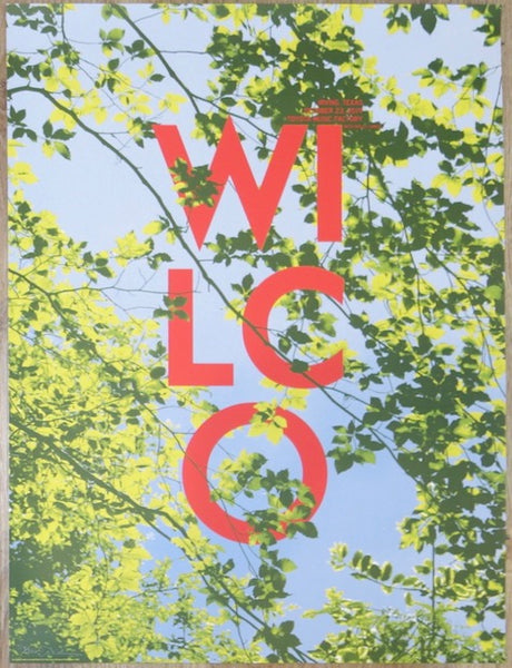 2019 Wilco - Irving Silkscreen Concert Poster by Crosshair | JoJo's Posters